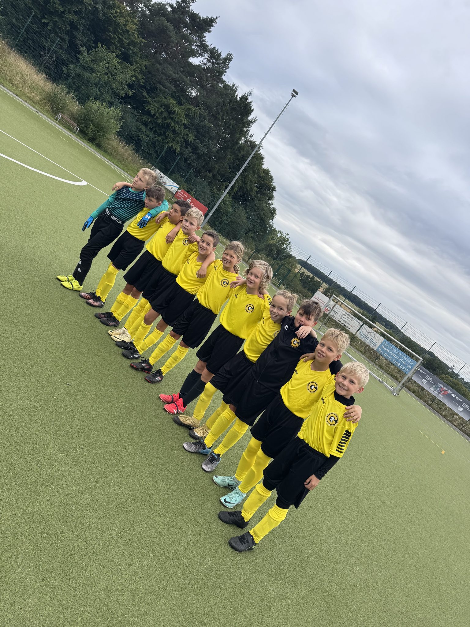 Spiel der neuen E2 der Grafschafter JSG – Grafschafter SG